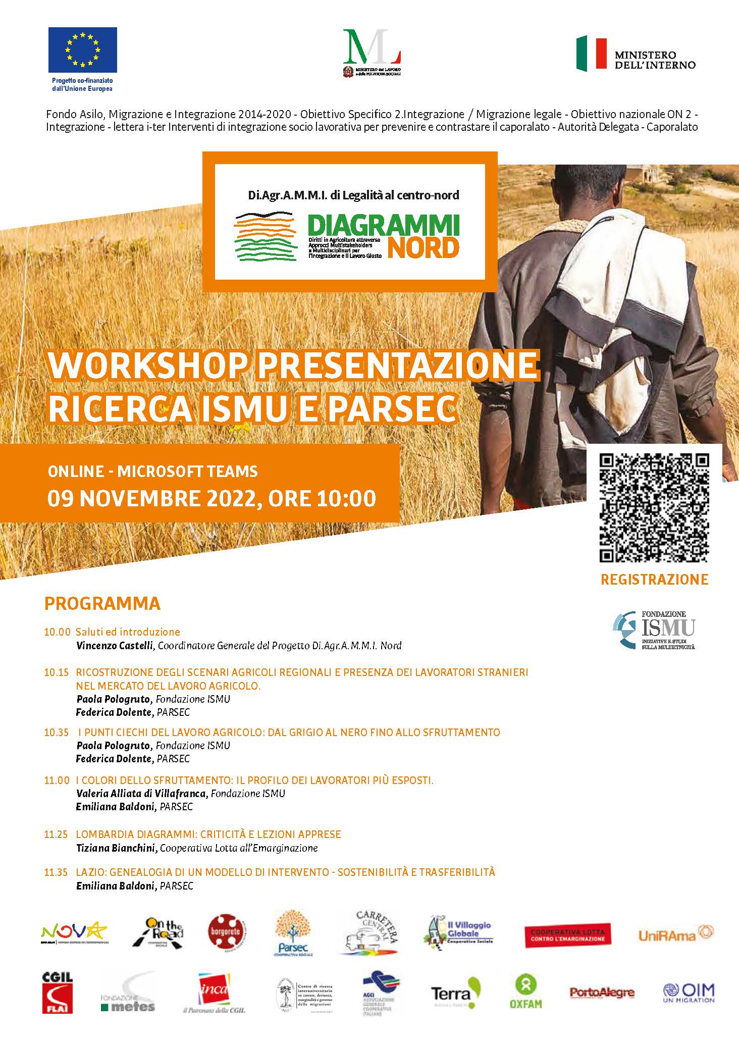 Workshop Presentazione ricerca ISMU e PARSEC - Fondazione ISMU